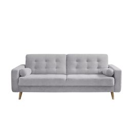 M&ouml;bel Kraft Schlafsofa mit Bettkasten Fjord grau Ma&szlig;e (cm): B: 226 H: 88 T: 90.0 &raquo; M&ouml;bel Kraft