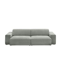 Gray & Jones Einzelsofa im Trendstoff Baltic Breeze grau Ma&szlig;e (cm): B: 216 H: 71 T: 101.0 &raquo; M&ouml;bel Kraft