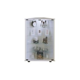 M&ouml;bel Kraft Eckvitrine wei&szlig; Ma&szlig;e (cm): B: 67,3 H: 88,1 T: 23.0 &raquo; M&ouml;bel Kraft