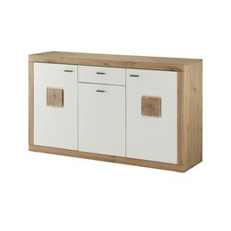 Primo Sideboard Borkum wei&szlig; Ma&szlig;e (cm): B: 163 H: 95 T: 44.0 &raquo; M&ouml;bel Kraft