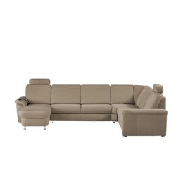 Kollektion Kraft Wohnlandschaft Mikrofaser Rita beige Ma&szlig;e (cm): B: 330 H: 91 T: 240.0 &raquo; M&ouml;bel Kraft