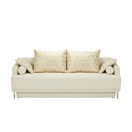 M&ouml;bel Kraft Sofa 2-sitzig Lia beige Ma&szlig;e (cm): B: 223 H: 97 T: 100.0 &raquo; M&ouml;bel Kraft