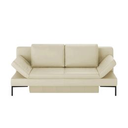M&ouml;bel Kraft Schlafsofa mit Sitz- und R&uuml;ckenfl&auml;che aus Echtleder Kenny creme Ma&szlig;e (cm): B: 204 H: 88 T: 91.0 &raquo; M&ouml;bel Kraft