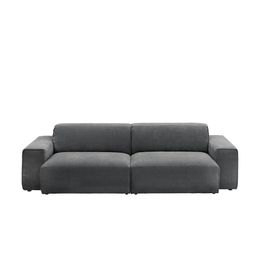 Gray & Jones Einzelsofa im Trendstoff Baltic Breeze grau Ma&szlig;e (cm): B: 196 H: 71 T: 101.0 &raquo; M&ouml;bel Kraft