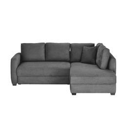 bobb Ecksofa mit Boxspringpolsterung grau Ma&szlig;e (cm): B: 235 H: 90 T: 184.0 &raquo; M&ouml;bel Kraft