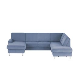 Kollektion Kraft Wohnlandschaft Mit verschiedenen Funktionen verf&uuml;gbar Jana blau Ma&szlig;e (cm): B: 309 H: 87 T: 235.0 &raquo; M&ouml;bel Kraft