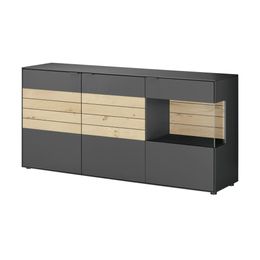 Jette Home Sideboard Como grau Ma&szlig;e (cm): B: 182 H: 88 T: 46.0 &raquo; M&ouml;bel Kraft