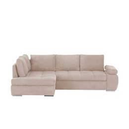 Twist Ecksofa Sky rosa/pink Ma&szlig;e (cm): B: 265 H: 89 T: 175.0 &raquo; M&ouml;bel Kraft