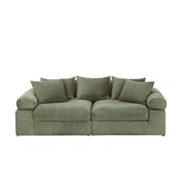 Smart Big Sofa Lionore gr&uuml;n Ma&szlig;e (cm): B: 242 H: 86 T: 121.0 &raquo; M&ouml;bel Kraft