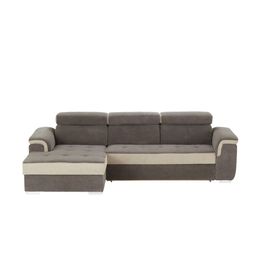 M&ouml;bel Kraft Ecksofa Aversa grau Ma&szlig;e (cm): B: 178 H: 102 T: 274.0 &raquo; M&ouml;bel Kraft