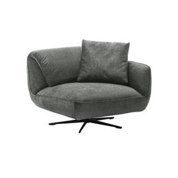 pop Drehsessel aus Flachgewebe Ventus grau Ma&szlig;e (cm): B: 101 H: 111 T: 98.0 &raquo; M&ouml;bel Kraft