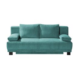 M&ouml;bel Kraft Schlafsofa aus Cord Luna blau Ma&szlig;e (cm): B: 200 H: 89 T: 96.0 &raquo; M&ouml;bel Kraft