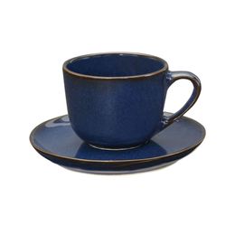Asa SELECTION Espressotasse mit Unterteller blau Ma&szlig;e (cm): H: 5,5 &Oslash;: 6.7 &raquo; M&ouml;bel Kraft