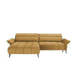 Twist Ecksofa mit Kopfteilverstellung Cavani gelb Ma&szlig;e (cm): B: 272 H: 95 T: 180.0 &raquo; M&ouml;bel Kraft
