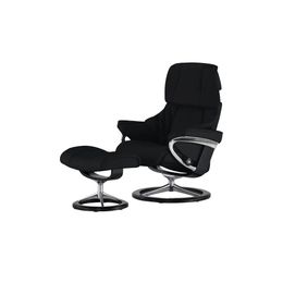 stressless Relaxsessel mit Hocker Reno schwarz Ma&szlig;e (cm): B: 83 H: 110 T: 76.0 &raquo; M&ouml;bel Kraft