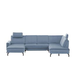 Kollektion Kraft Wohnlandschaft Grace blau Ma&szlig;e (cm): B: 332 H: 89 T: 220.0 &raquo; M&ouml;bel Kraft