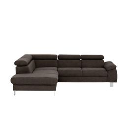 U.N.O uno Ecksofa Micky braun Ma&szlig;e (cm): B: 207 H: 72 T: 249.0 &raquo; M&ouml;bel Kraft