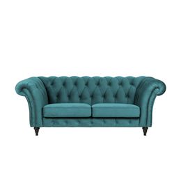 Soho Einzelsofa Churchill t&uuml;rkis/petrol Ma&szlig;e (cm): B: 212 H: 79 T: 100.0 &raquo; M&ouml;bel Kraft