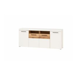 M&ouml;bel Kraft Sideboard wei&szlig; Ma&szlig;e (cm): B: 205 H: 87 T: 40.0 &raquo; M&ouml;bel Kraft