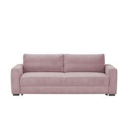 M&ouml;bel Kraft Querschl&auml;fer mit Schlaffunktion Lindsey rosa/pink Ma&szlig;e (cm): B: 244 H: 92 T: 114.0 &raquo; M&ouml;bel Kraft