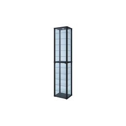 M&ouml;bel Kraft Vitrine schwarz Ma&szlig;e (cm): B: 50 H: 227 T: 30.0 &raquo; M&ouml;bel Kraft