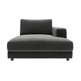 Jette Home Element Ottomane rechts in Feincord Modulsofa Sila grau Ma&szlig;e (cm): B: 125 H: 85 T: 170.0 &raquo; M&ouml;bel Kraft