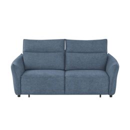 Smart Big Sofa mit Funktion Linda blau Ma&szlig;e (cm): B: 204 H: 78 T: 101.0 &raquo; M&ouml;bel Kraft