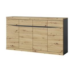 M&ouml;bel Kraft Sideboard holzfarben Ma&szlig;e (cm): B: 168 H: 92,1 T: 39.9 &raquo; M&ouml;bel Kraft