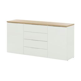 M&ouml;bel Kraft Sideboard Siena wei&szlig; Ma&szlig;e (cm): B: 170,9 H: 82,6 T: 44.4 &raquo; M&ouml;bel Kraft