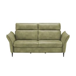 Hukla Sofa 2 5-sitzig Solea gr&uuml;n Ma&szlig;e (cm): B: 196 T: 95.0 &raquo; M&ouml;bel Kraft