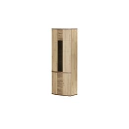 Primo Vitrine Gabbro holzfarben Ma&szlig;e (cm): B: 75 H: 209 T: 42.0 &raquo; M&ouml;bel Kraft