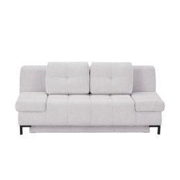 M&ouml;bel Kraft Querschl&auml;fer aus Boucl&eacute; Sammy silber Ma&szlig;e (cm): B: 206 H: 98 T: 98.0 &raquo; M&ouml;bel Kraft
