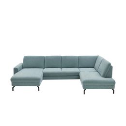 Kollektion Kraft Wohnlandschaft Grace blau Ma&szlig;e (cm): B: 337 H: 89 T: 220.0 &raquo; M&ouml;bel Kraft