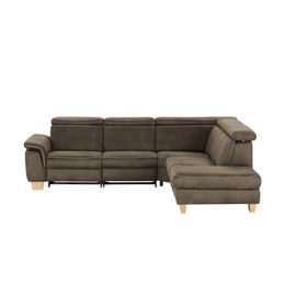 Kollektion Kraft Ecksofa Beata braun Ma&szlig;e (cm): B: 270 H: 80 T: 233.0 &raquo; M&ouml;bel Kraft