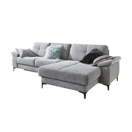 DeLuca Ecksofa Laura grau Ma&szlig;e (cm): B: 296 H: 87 T: 162.0 &raquo; M&ouml;bel Kraft