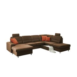 Kollektion Kraft Wohnlandschaft Steel Marc braun Ma&szlig;e (cm): B: 311 H: 85 T: 234.0 &raquo; M&ouml;bel Kraft
