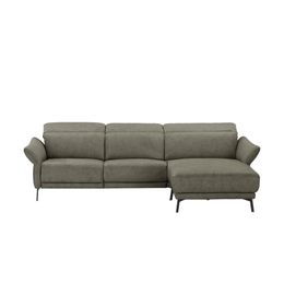 Wohnwert Ecksofa Leder Bellana gr&uuml;n Ma&szlig;e (cm): B: 285 H: 101 T: 161.0 &raquo; M&ouml;bel Kraft