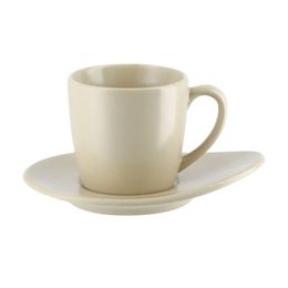 Asa SELECTION Espressotasse mit Untertasse beige Ma&szlig;e (cm): H: 5 &Oslash;: 5.5 &raquo; M&ouml;bel Kraft