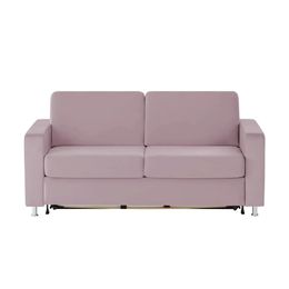 Nehl Schlafsofa Boston Deluxe rosa/pink Ma&szlig;e (cm): B: 199 H: 91 T: 103.0 &raquo; M&ouml;bel Kraft