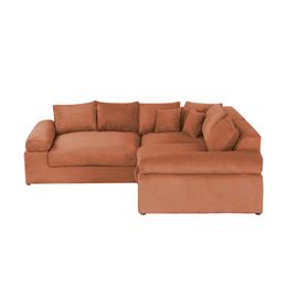 Smart Ecksofa Lionore rot Ma&szlig;e (cm): B: 256 H: 86 T: 256.0 &raquo; M&ouml;bel Kraft