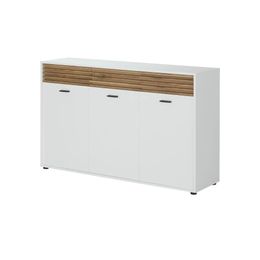 M&ouml;bel Kraft Sideboard wei&szlig; Ma&szlig;e (cm): B: 139 H: 86 T: 38.0 &raquo; M&ouml;bel Kraft
