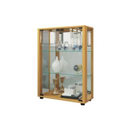 M&ouml;bel Kraft Vitrine holzfarben Ma&szlig;e (cm): B: 60 H: 80 T: 25.0 &raquo; M&ouml;bel Kraft