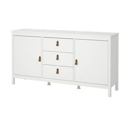 M&ouml;bel Kraft Sideboard wei&szlig; Ma&szlig;e (cm): B: 151,4 H: 79,7 T: 38.4 &raquo; M&ouml;bel Kraft