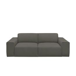 Gray & Jones Einzelsofa im Trendstoff Baltic Breeze braun Ma&szlig;e (cm): B: 196 H: 71 T: 101.0 &raquo; M&ouml;bel Kraft