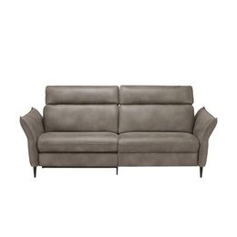 Hukla Sofa 3-sitzig Solea grau Ma&szlig;e (cm): B: 224 T: 95.0 &raquo; M&ouml;bel Kraft