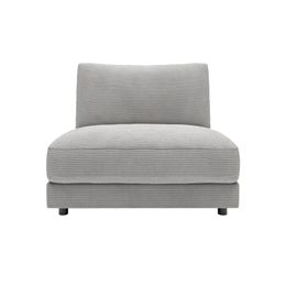 Jette Home Element Einsitzer ohne Armlehne in Cord Modulsofa Sila grau Ma&szlig;e (cm): B: 100 H: 85 T: 127.0 &raquo; M&ouml;bel Kraft