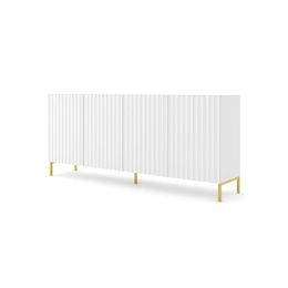 M&ouml;bel Kraft Sideboard wei&szlig; Ma&szlig;e (cm): B: 200 H: 87 &raquo; M&ouml;bel Kraft