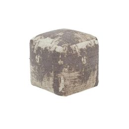 Gray & Jones Pouf Tierra Fuego grau Ma&szlig;e (cm): B: 45 H: 45 &raquo; M&ouml;bel Kraft