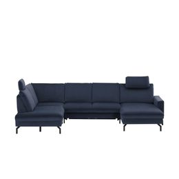 Kollektion Kraft Wohnlandschaft Grace blau Ma&szlig;e (cm): B: 332 H: 89 T: 220.0 &raquo; M&ouml;bel Kraft