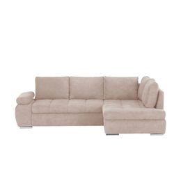 Twist Ecksofa Sky rosa/pink Ma&szlig;e (cm): B: 265 H: 89 T: 175.0 &raquo; M&ouml;bel Kraft